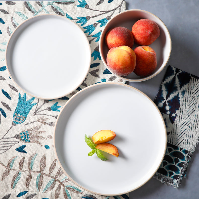 Gibson Home Everyday Essential 12-Piece Stoneware Dinnerware Set