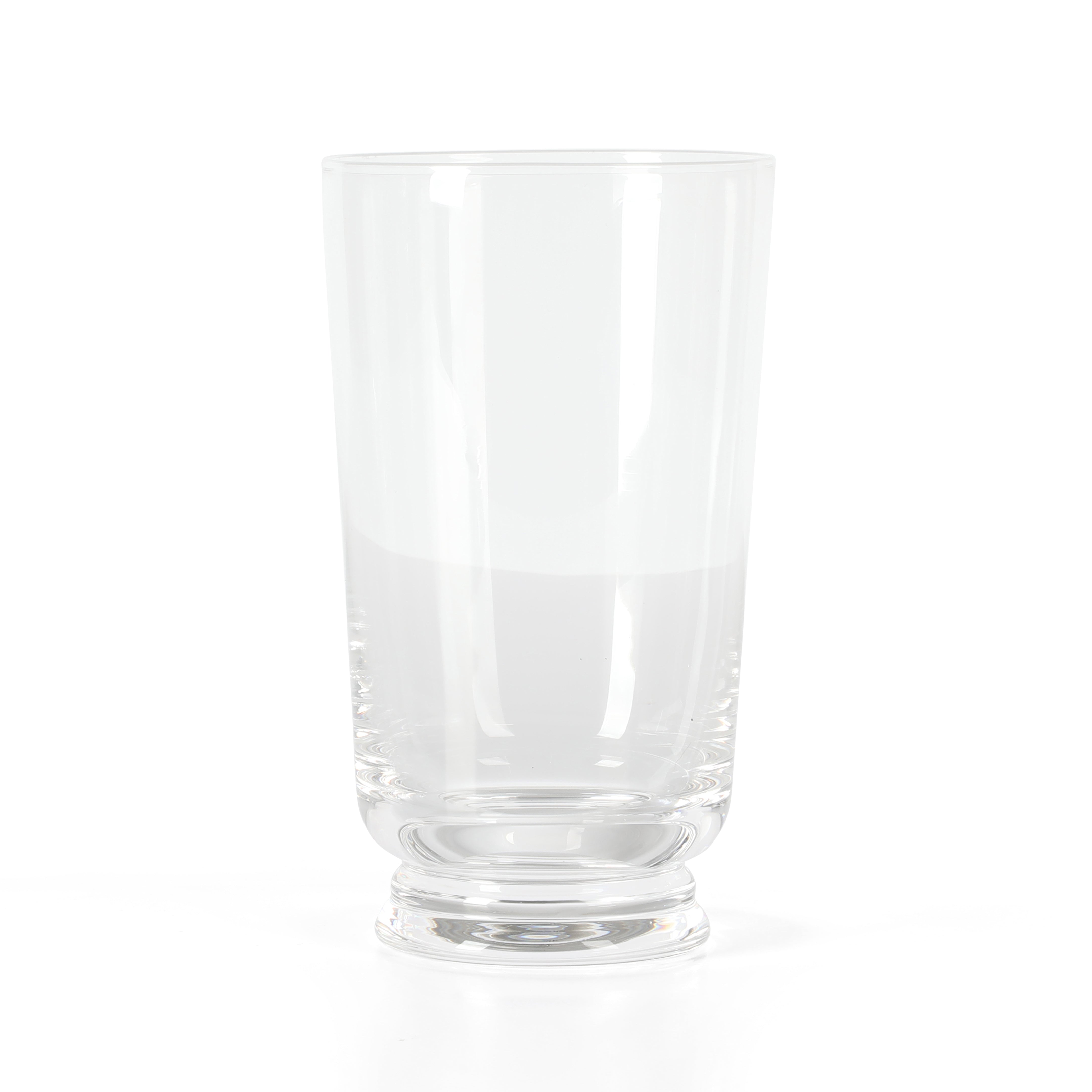 Martha Stewart Crispa 4 Piece 18 Ounce Handmade Hi Ball Glassware Set